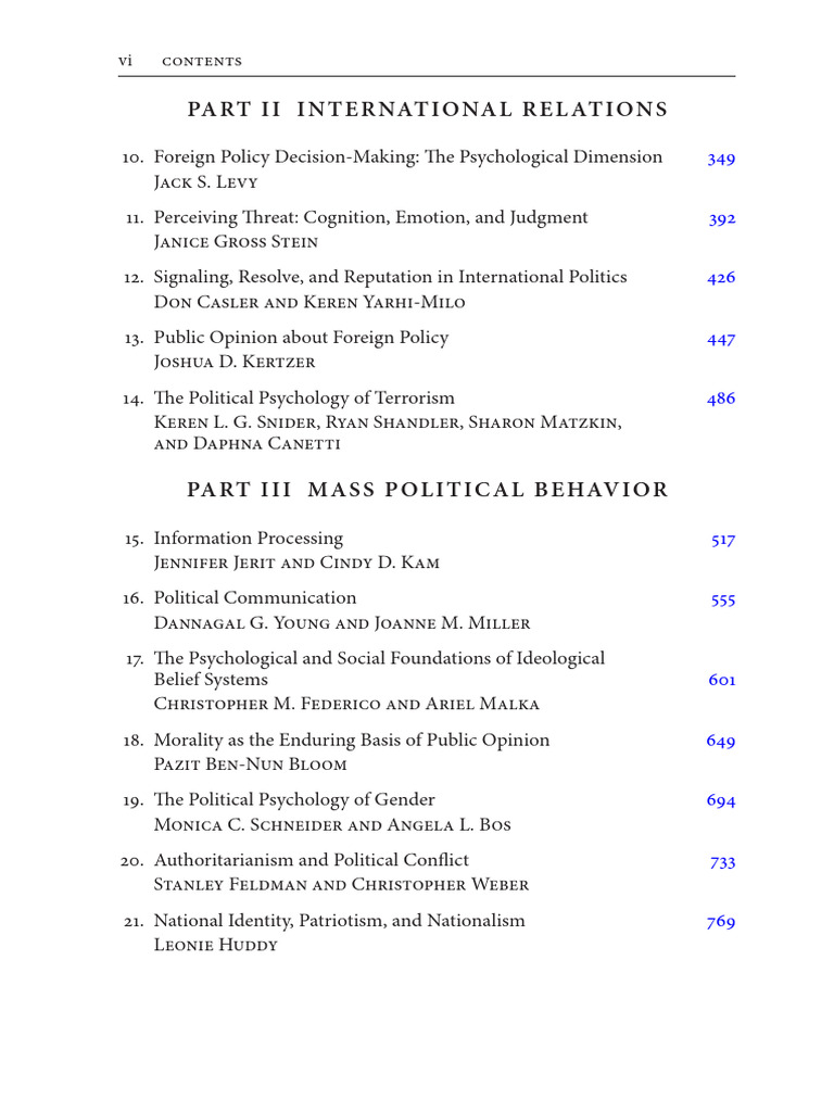 页面提取自－The Oxford Handbook of Political Psychology (Leonie Huddy, David ...