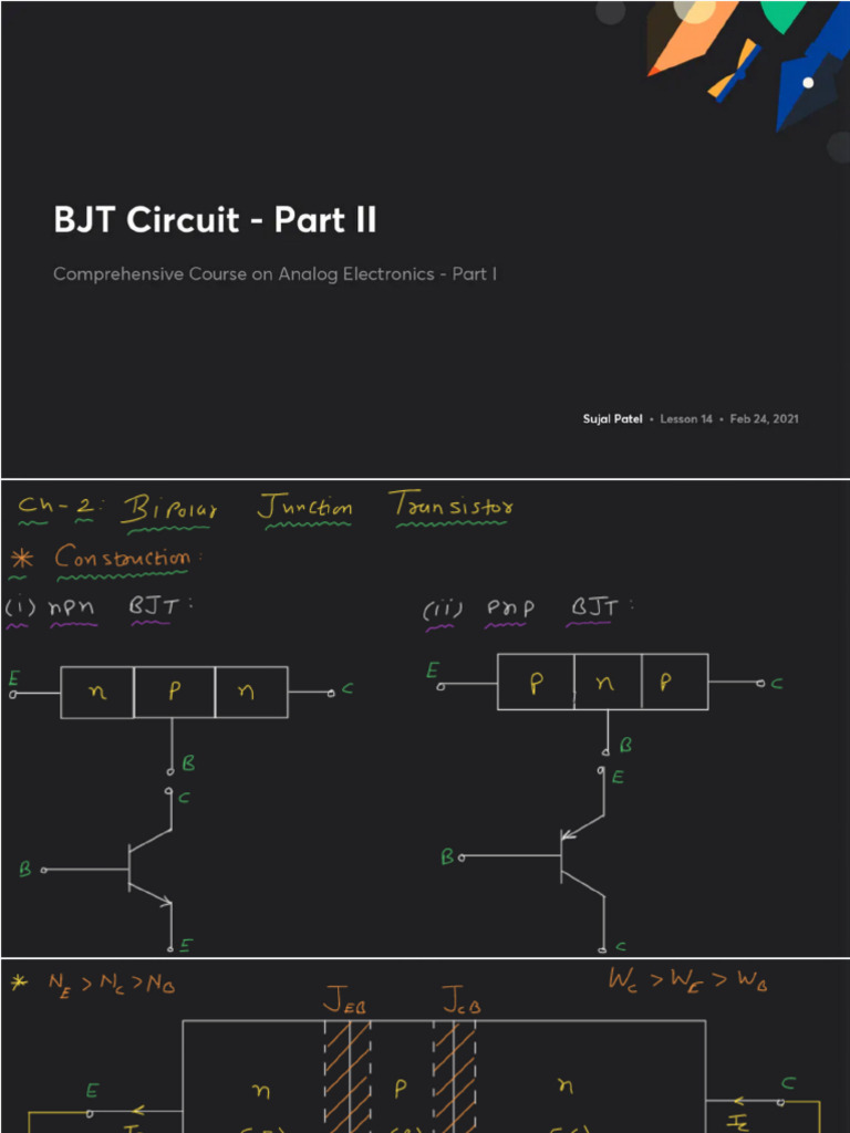 BJT_Circuit__Part_II_with_anno | PDF