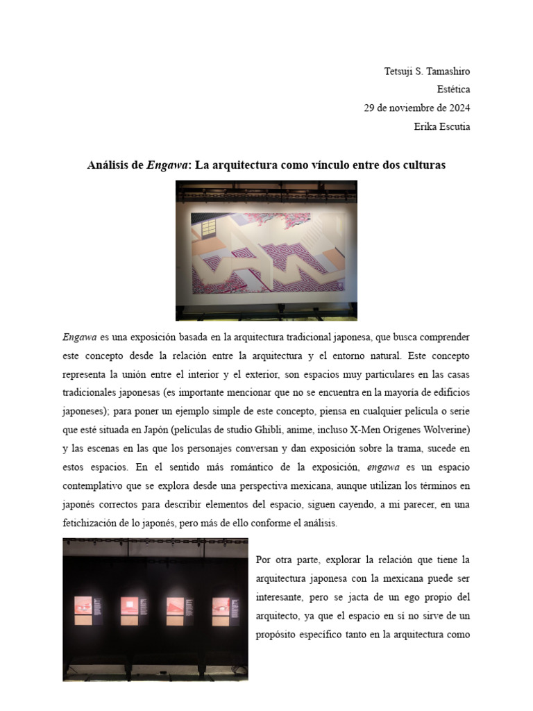 Engawa: Arquitectura Japonesa y Mexicana | PDF | Japón | México