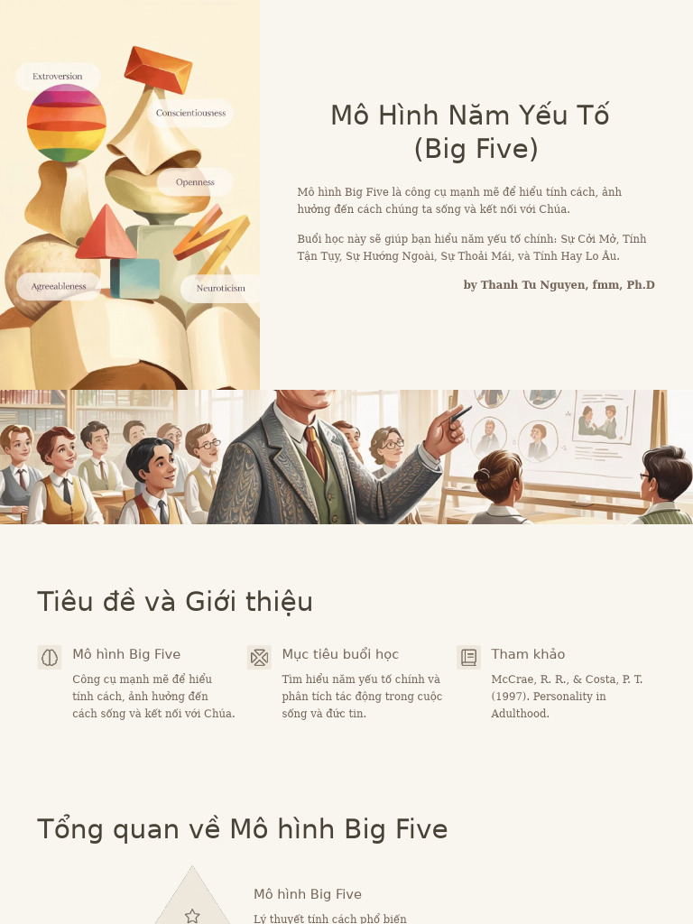 Mo Hinh Nam Yeu To Big Five | PDF