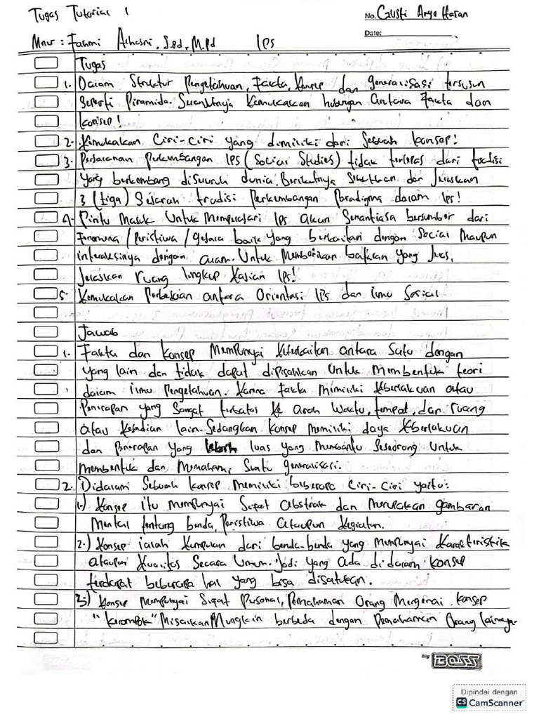 Tugas Tutorial 1 IPS-compressed | PDF