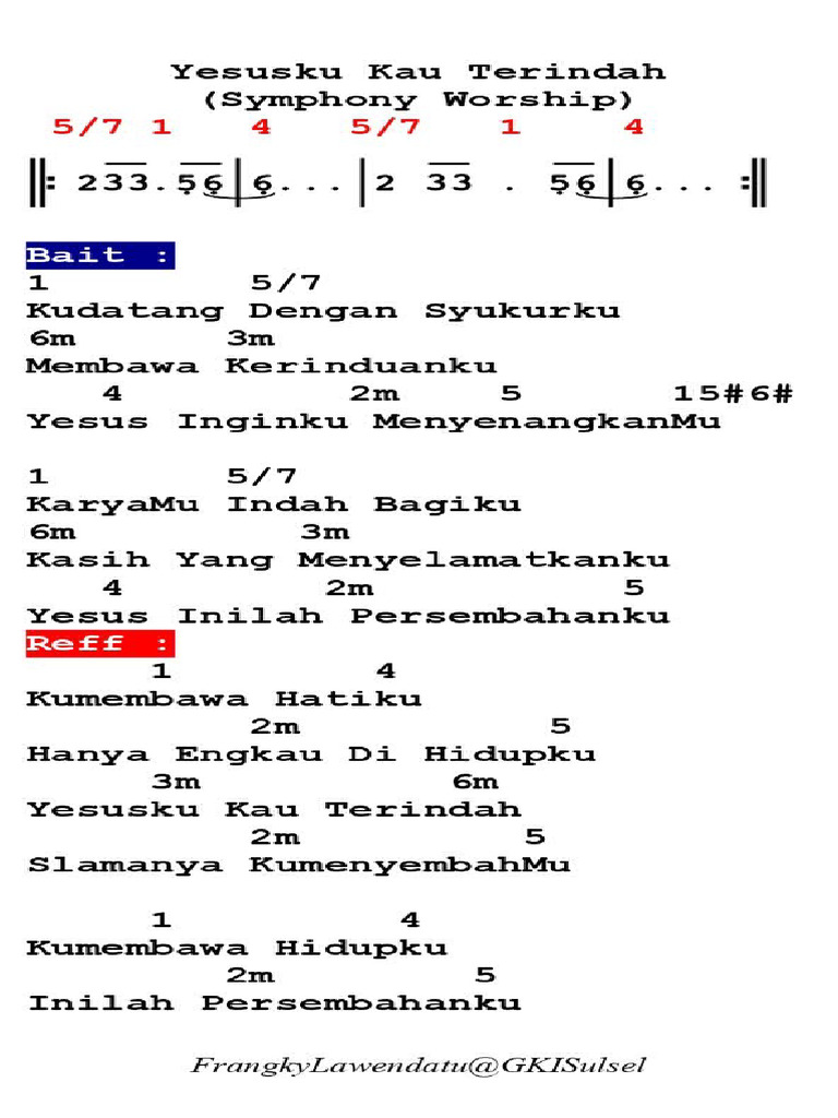 Ibadah Korem Senior 22 Maret 1 | PDF