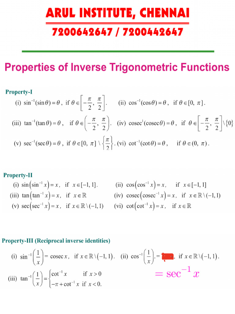 Itf Properties | PDF