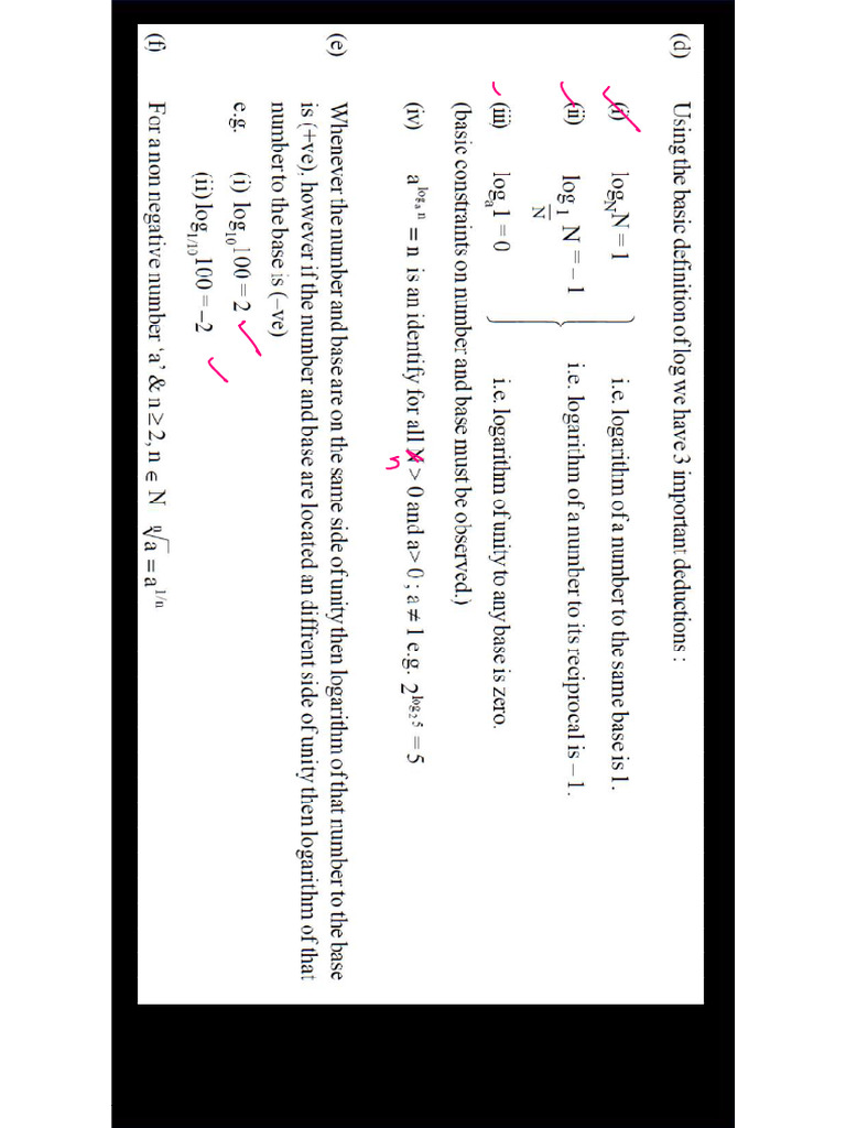 Logarithm Lecture - 2 | PDF