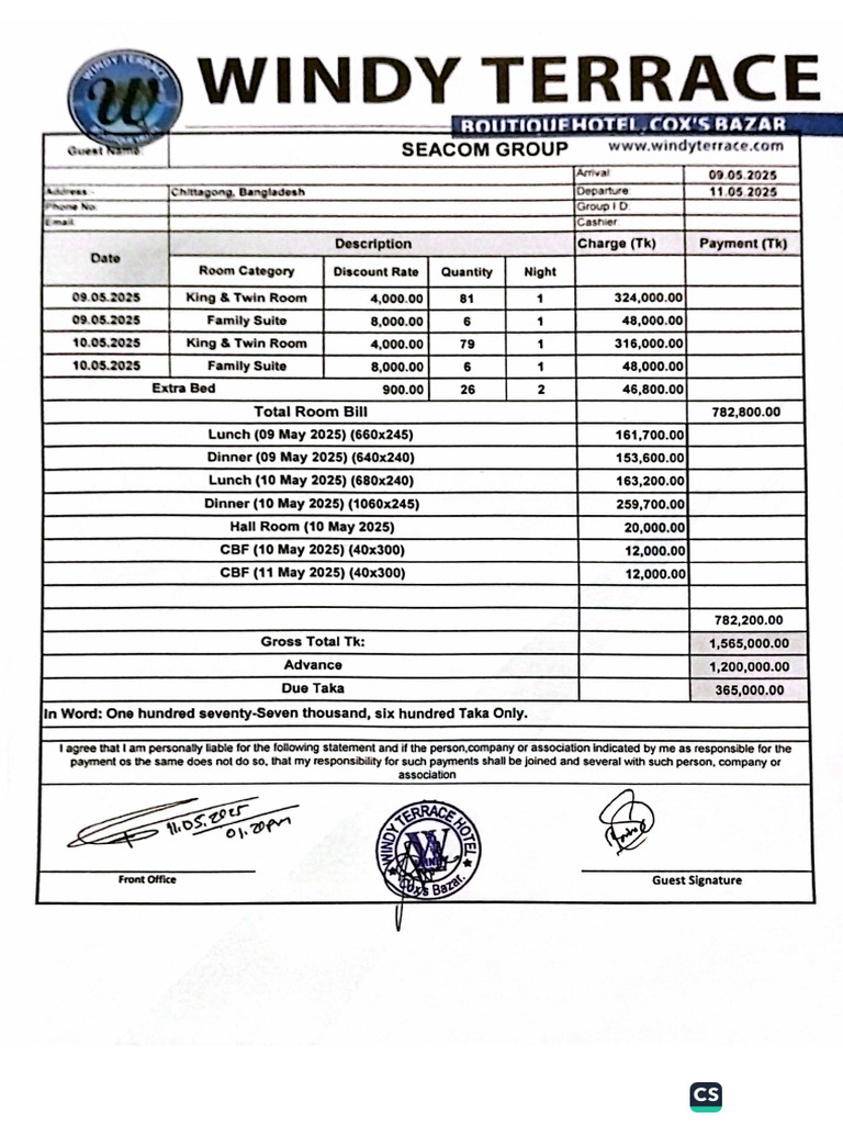 Bill Premier Cement | PDF