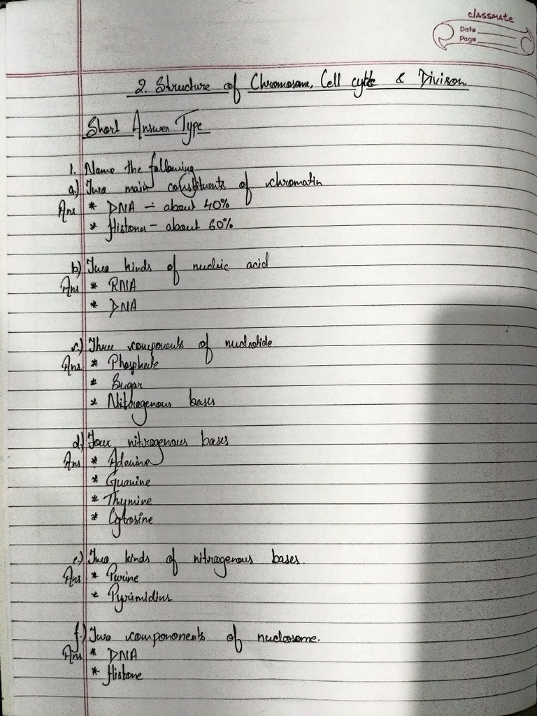 Biology - Chapter 2 | PDF