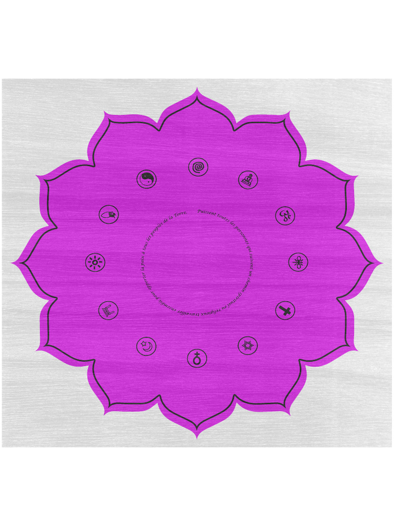 World Peace Grid A4 20cm | PDF