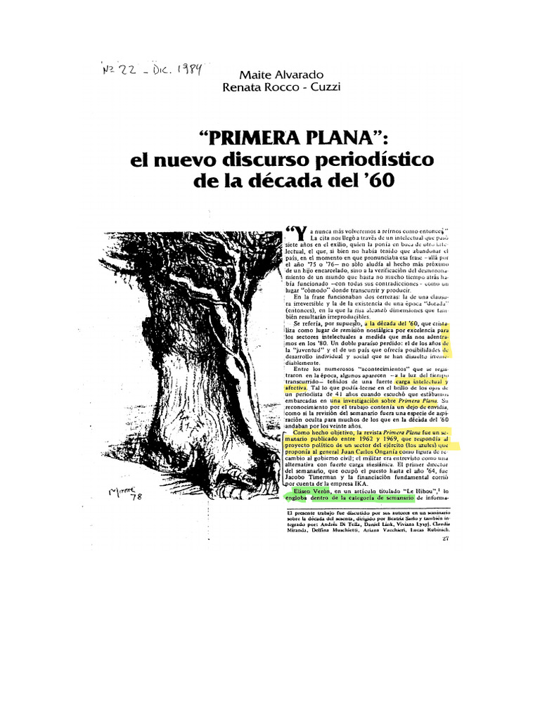 Rocco - Cuzzi. Primera Plana | PDF