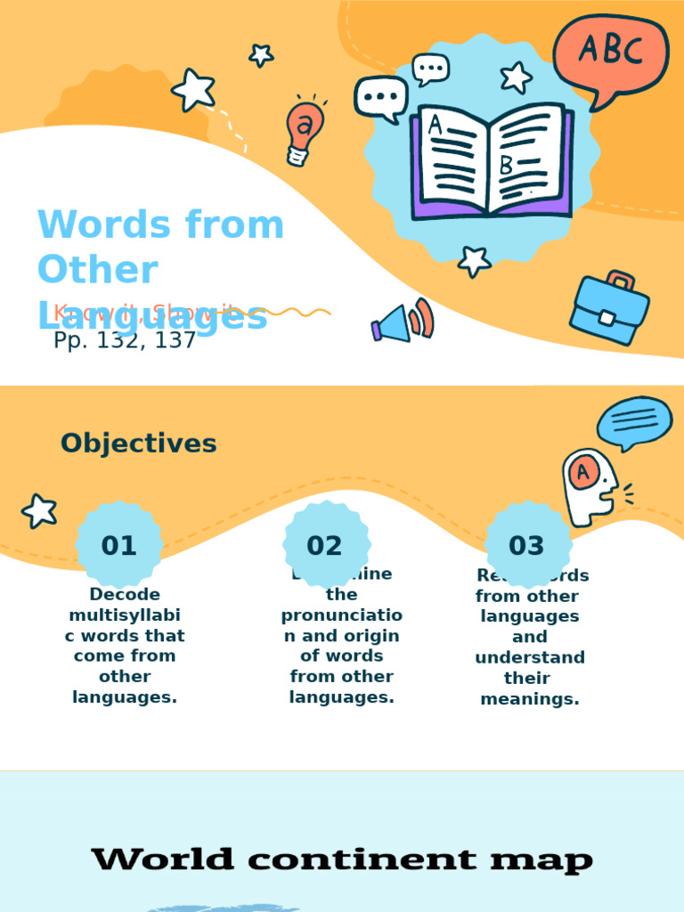 Words From Other Languages | PDF | Western Cuisine | Foods