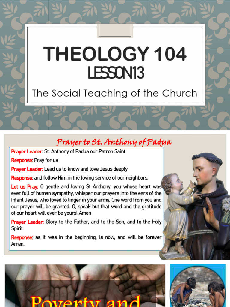 Lesson 11 Poverty and Charity | PDF | Poverty | Poverty & Homelessness