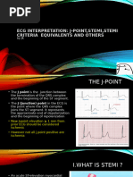 12 Lead ECG Analysis For STEMI (1) - Tagged | PDF | Electrocardiography | Visual Cortex