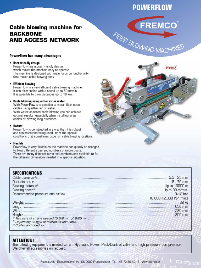 PowerFlow DataSheet 0118 | PDF | Gas Technologies | Manufactured Goods