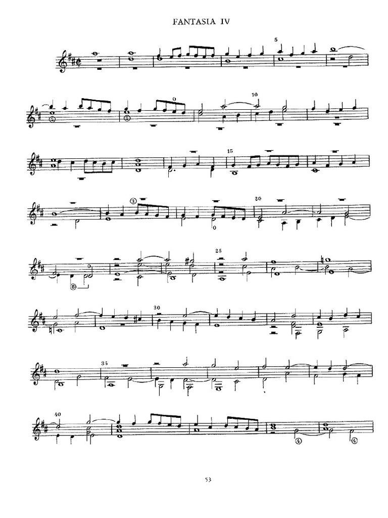 Fantasia IV-Da Milano | PDF