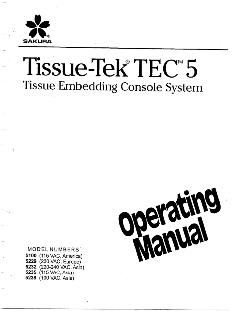 TEC 5 Op Manual | PDF