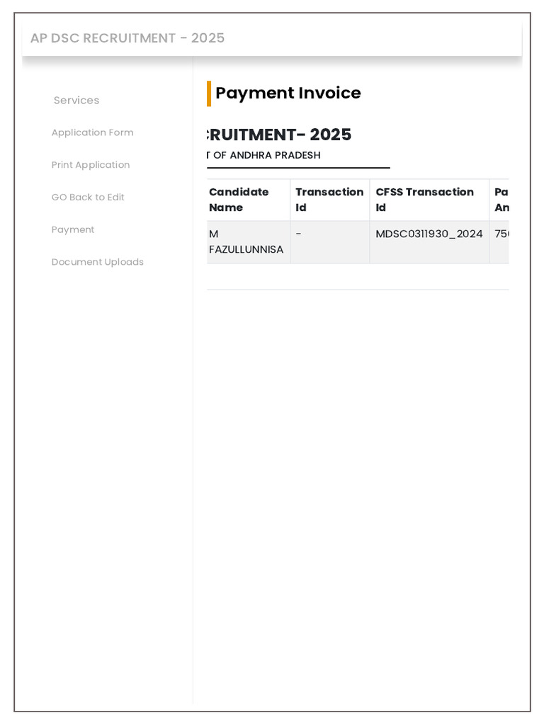 APDSC 2025 Payment-Invoice | PDF
