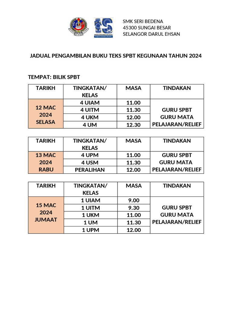 Smk Seri Bedena | PDF