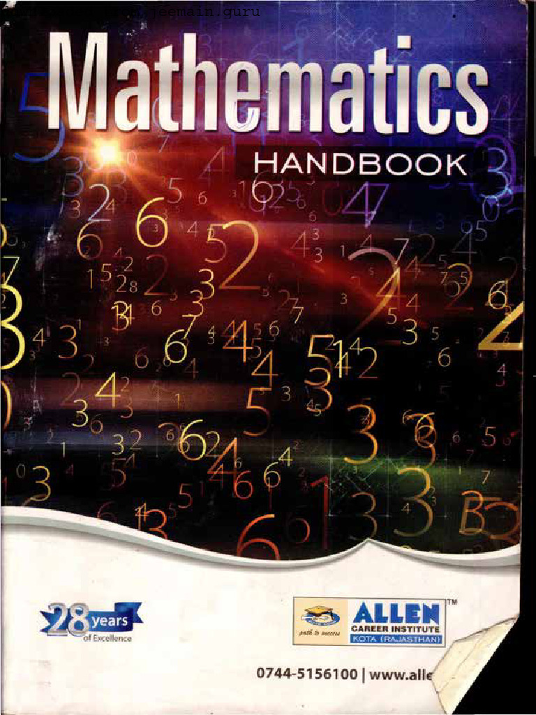 Allen Math Handbook | PDF