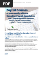 Payroll Fundamentals - 1 | PDF