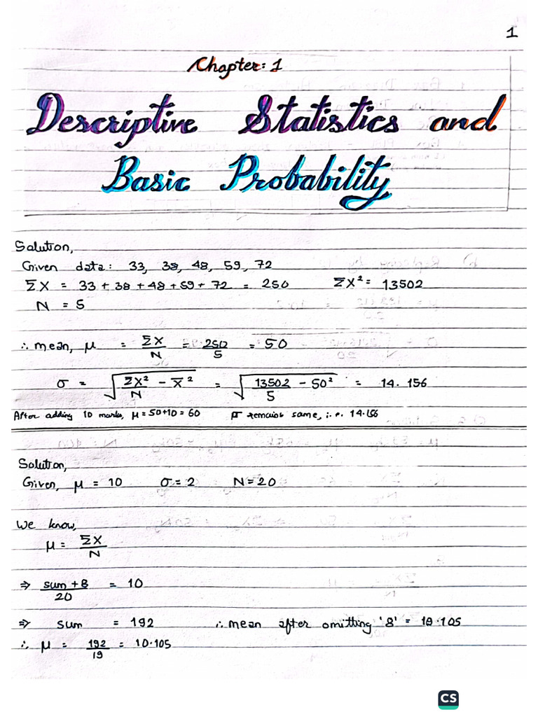 Probability Tutorial | PDF