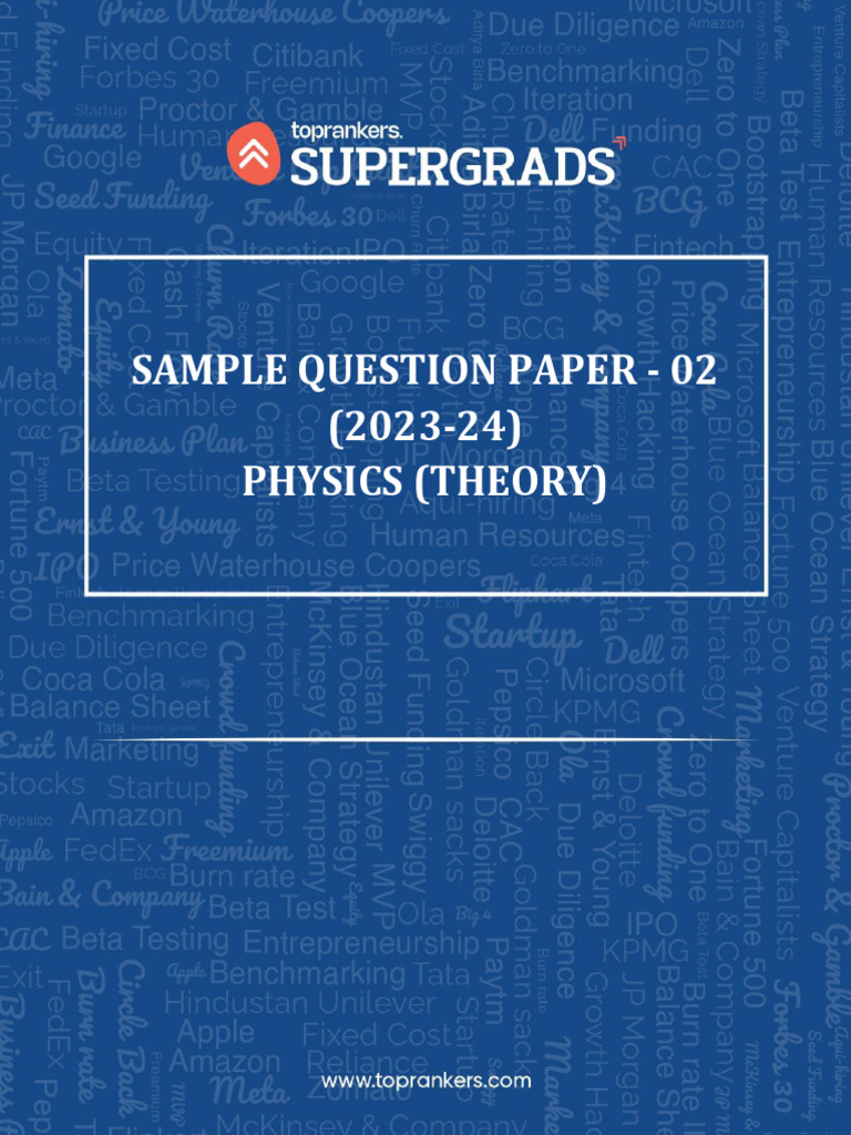 Cuet Boards Physics Question Paper 2 02806433ce365 | PDF | Waves ...