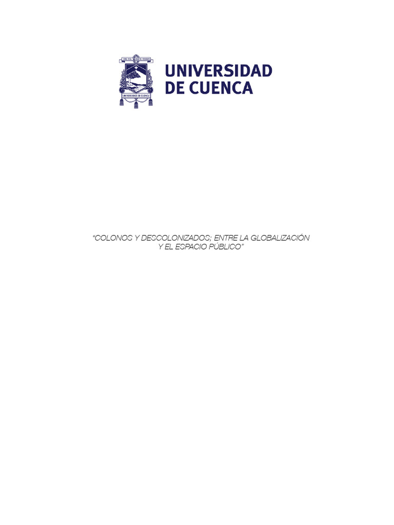 Arte y Cultura Cerro Narrío en Espacios Públicos | PDF | Arte callejero ...