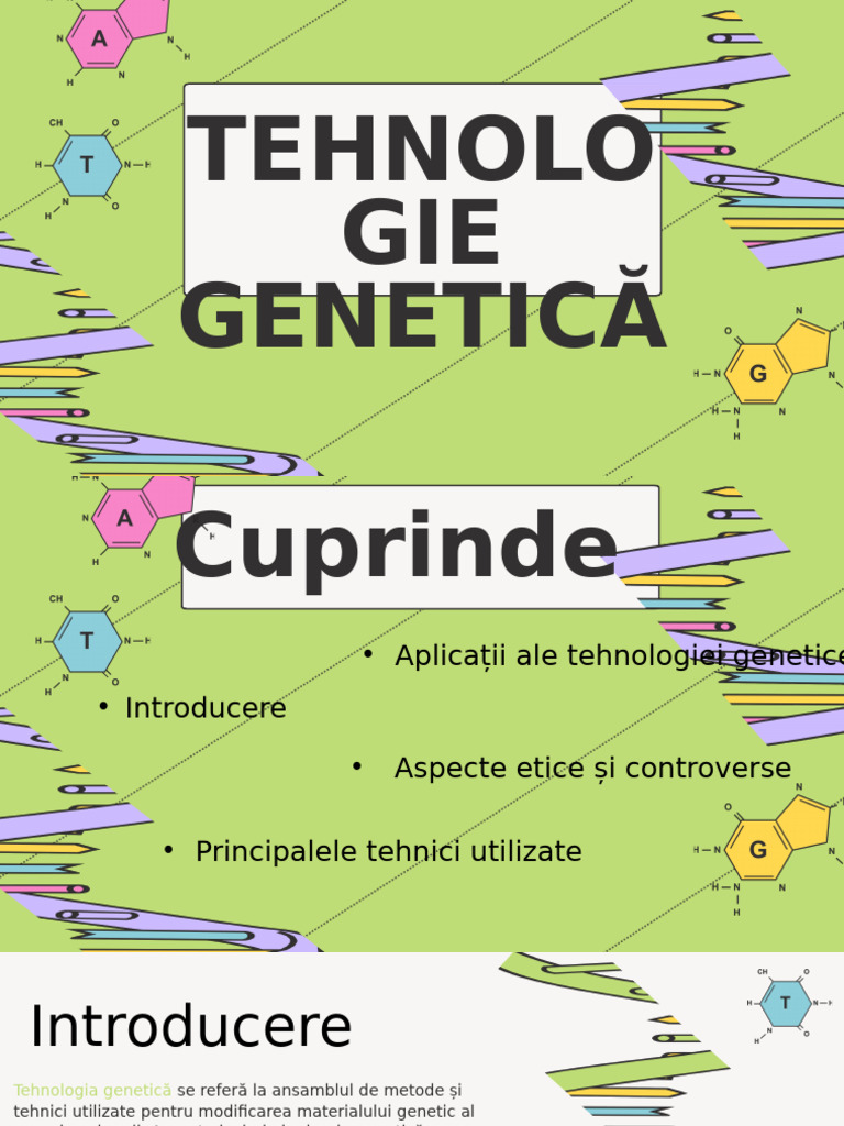 Genetic Variation Education Presentation in Green Beige Style | PDF ...