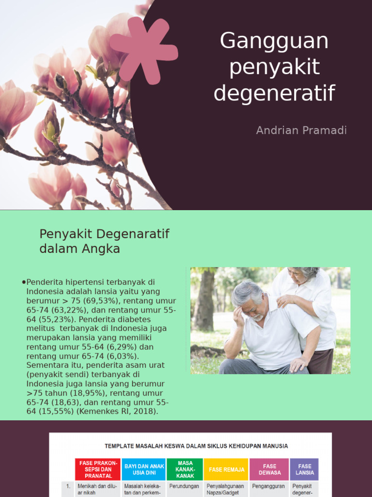 Gangguan Penyakit Degeneratif | PDF