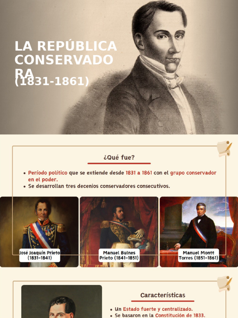 Clase 2 - República Conservadora | PDF | Chile | Bolivia