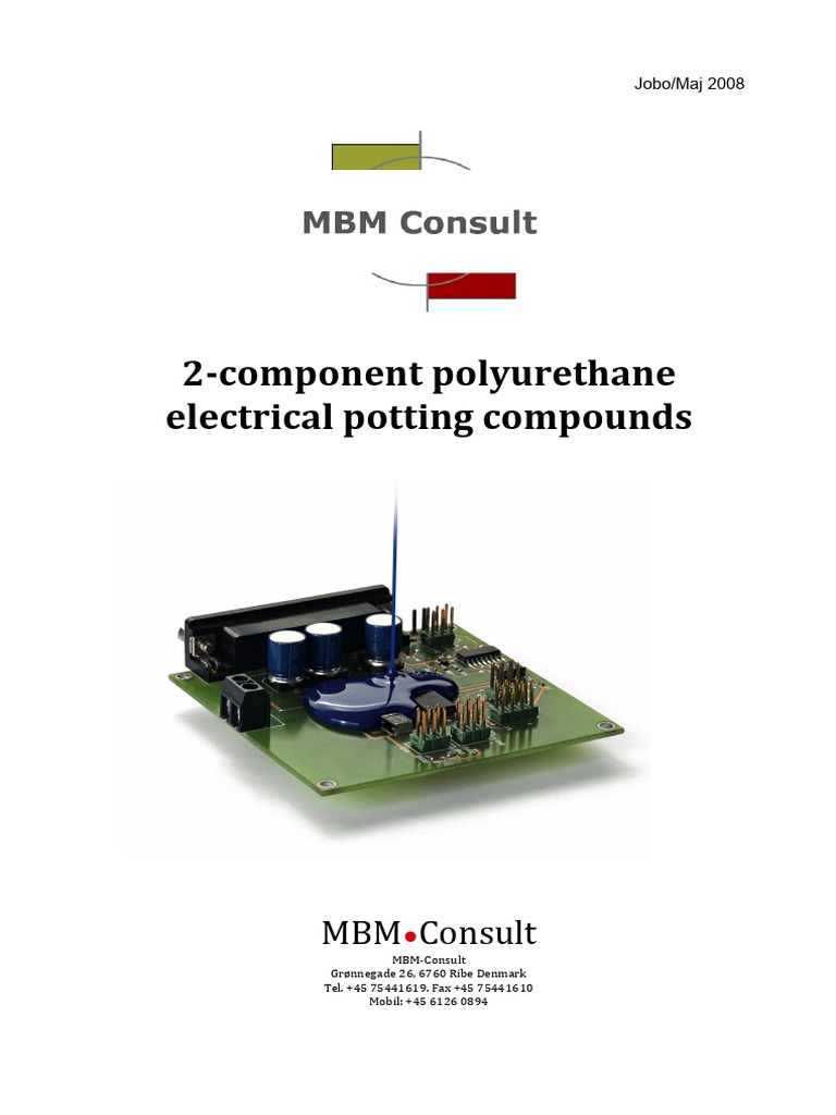 Polyeurothane Potting MBM Kompendium Uk | PDF | Polyurethane | Electrical Resistivity And ...