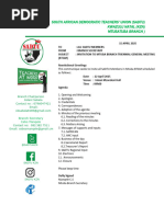 SADTU Constitution 2021 New | PDF | Quorum | United States Congress