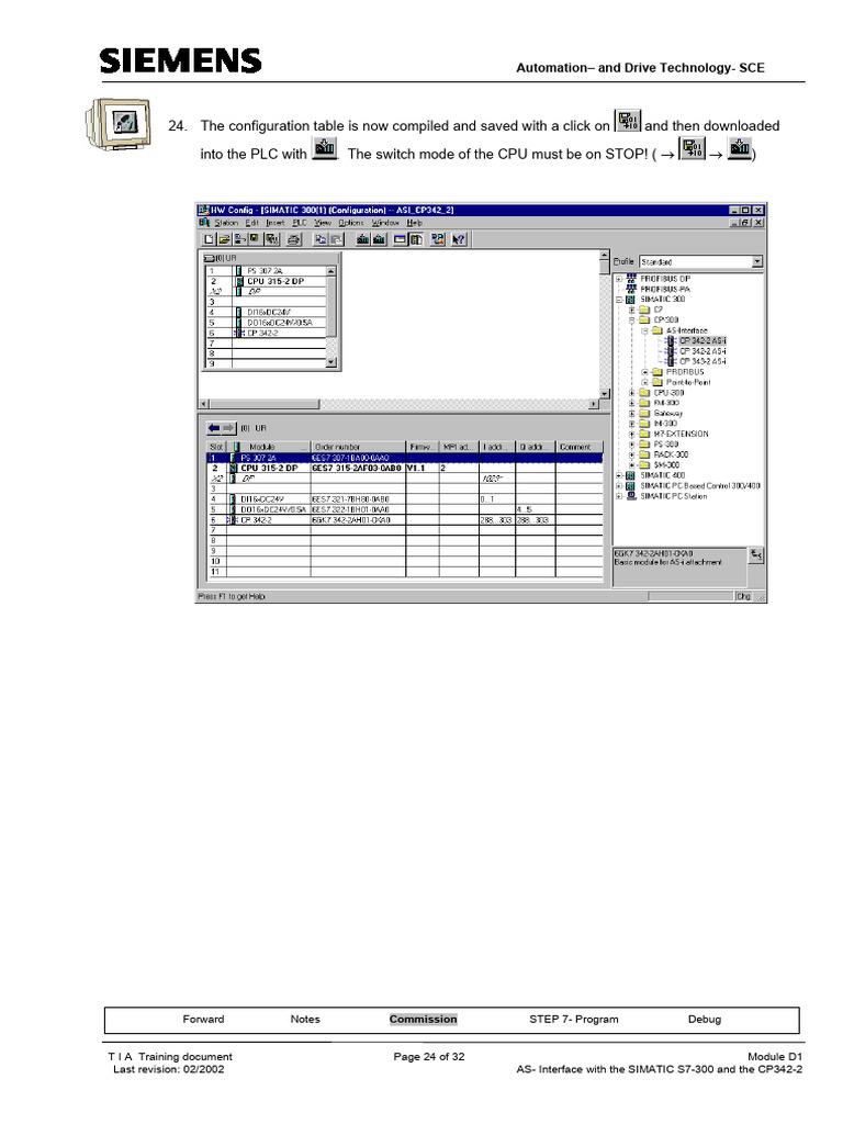 AS-Interface-With-SIMATIC-S7-300and-the-CP342-2-CP343-2 24 | PDF