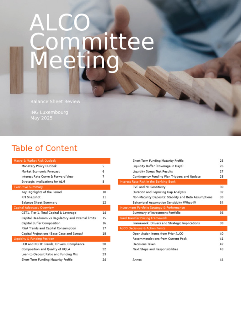 ALCO Presentation Alco Presentation With Alco | PDF | Basel Iii ...