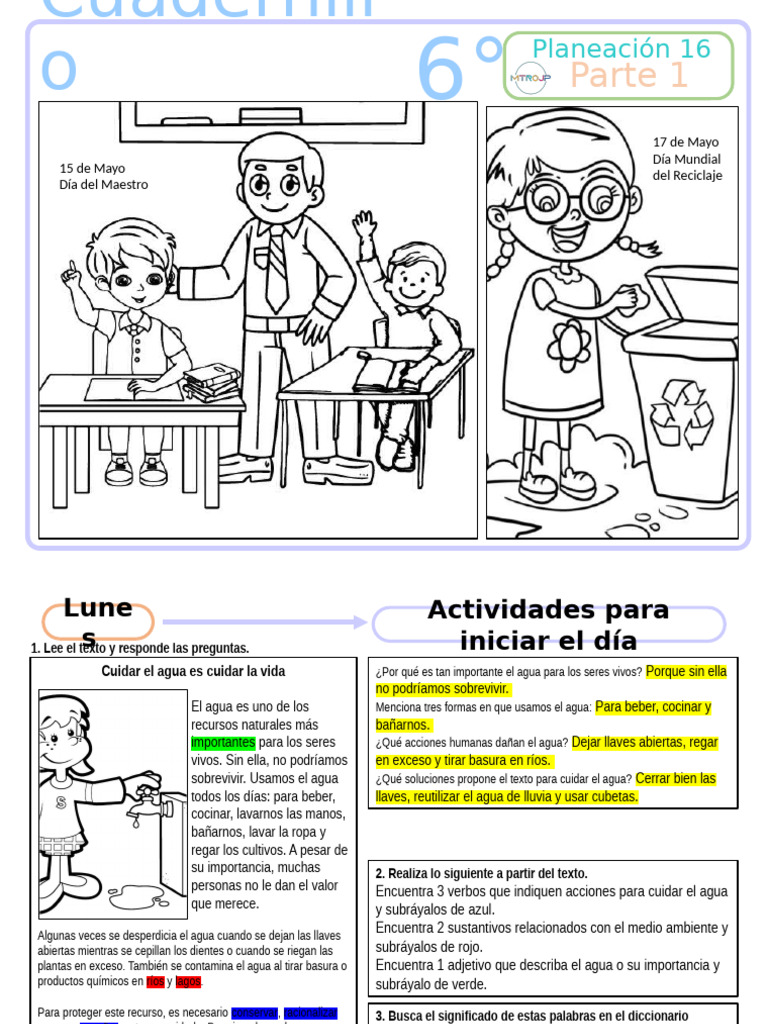 Solu Parte 1 6°-1 | PDF | Aislador (Electricidad) | Electricidad