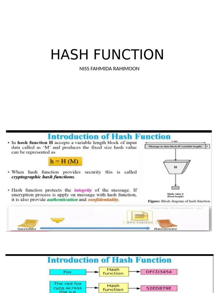 Hash Functions | PDF