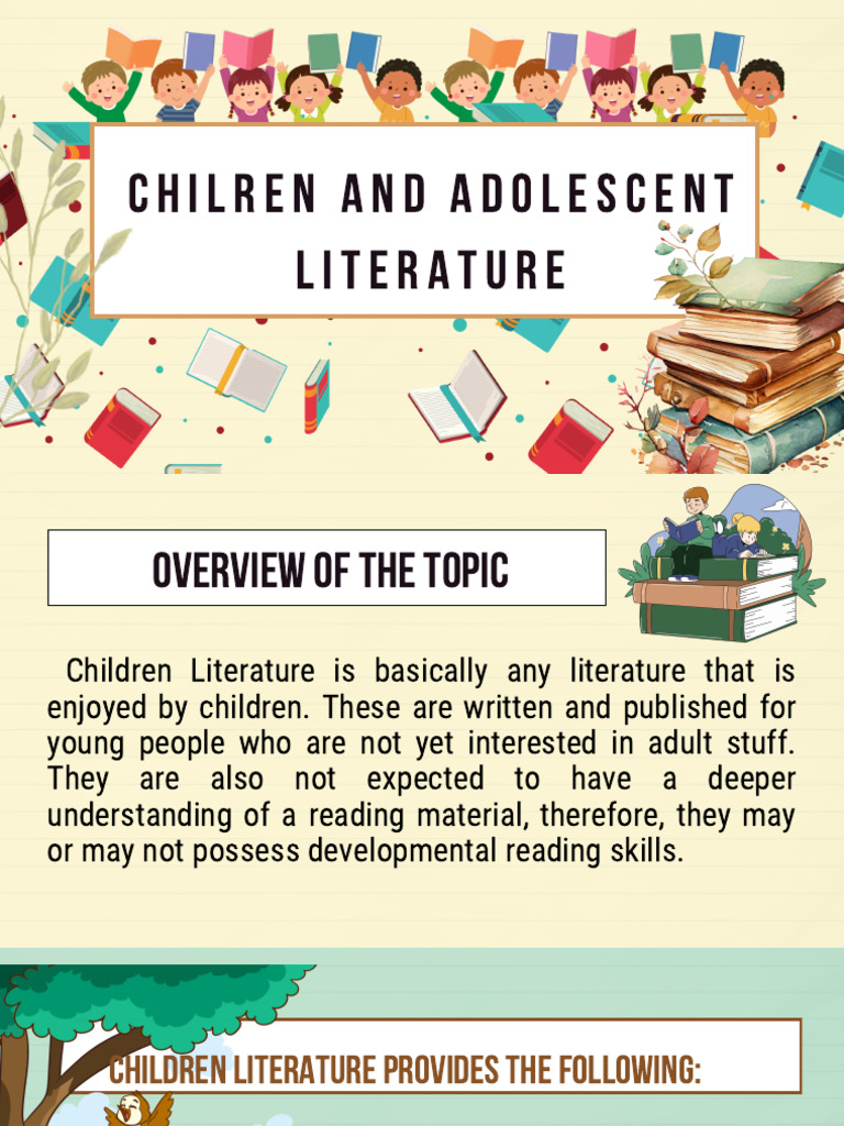 Children and Adolescent Literature | PDF | Land Of Oz | Cognitive ...