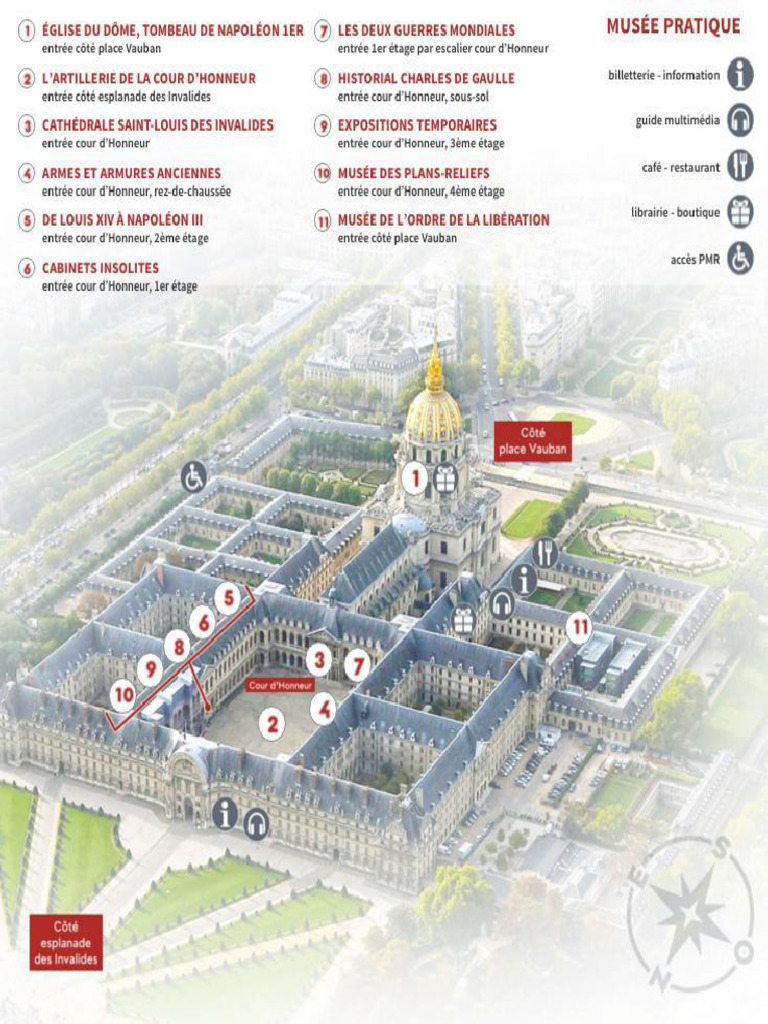 El Hôtel Des Invalides Mapa PDF | PDF