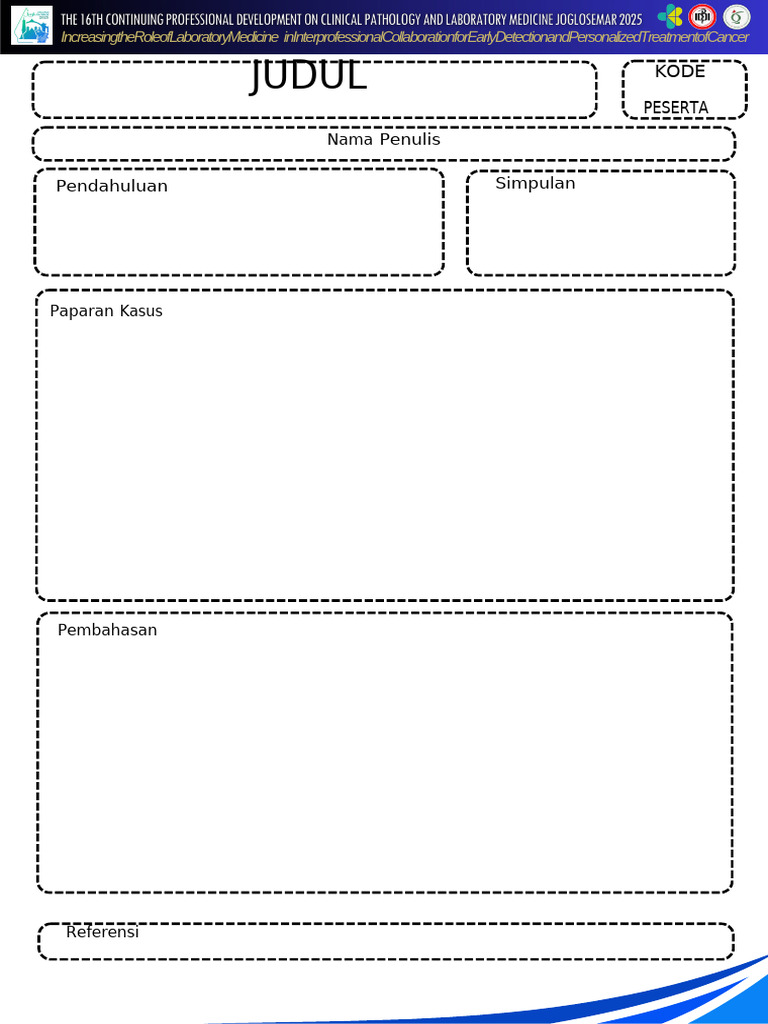 Template Poster Versi 2 | PDF
