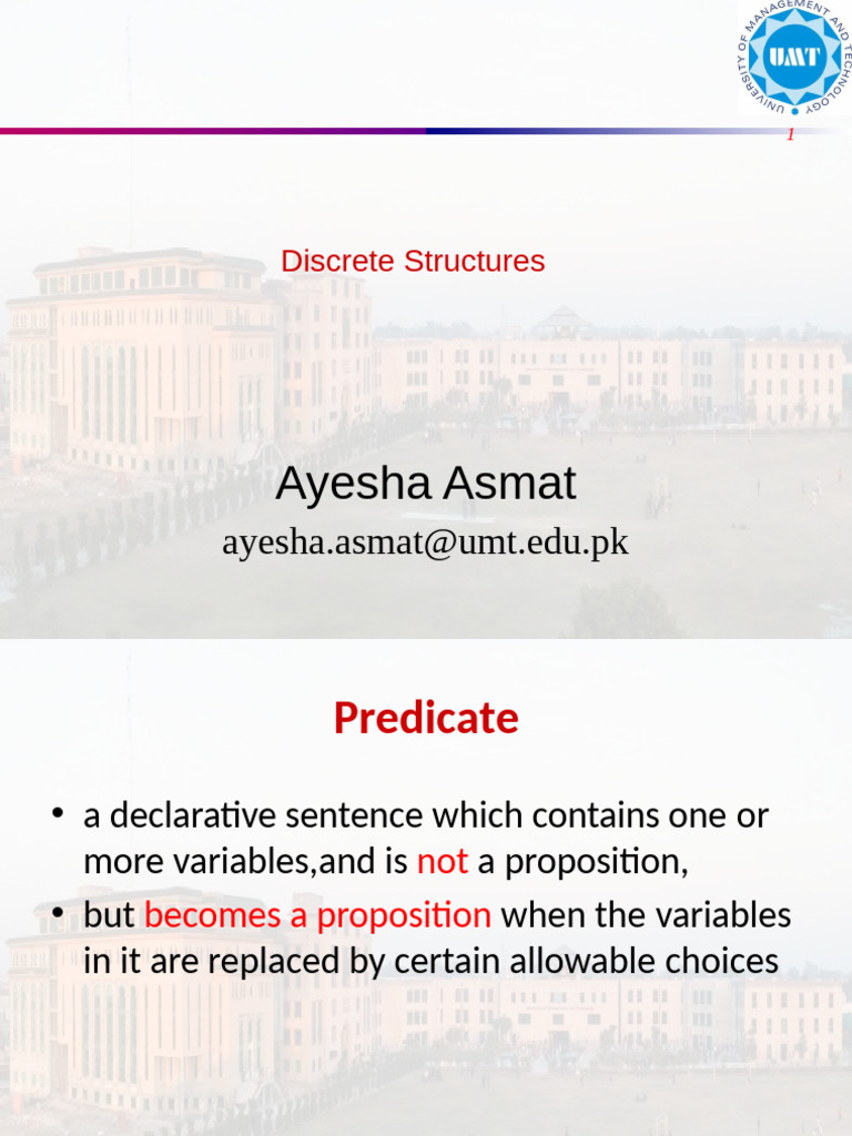 Ex 1.4 Predicates and Quantifiers (Without Translation) | PDF ...