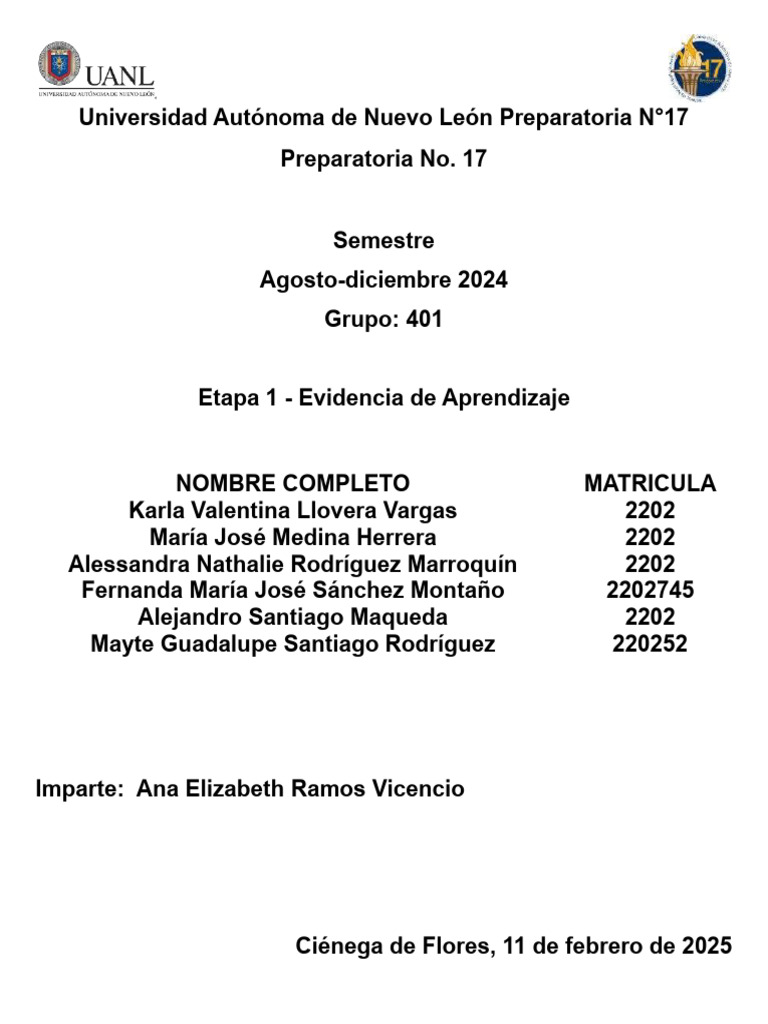 EQUIPO5_EV1_ETAPA1_PyE | PDF