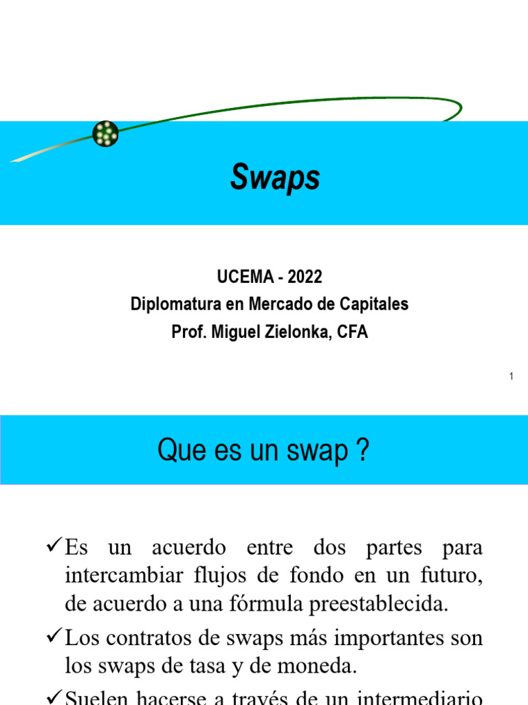 Introducción a los Swaps Financieros | PDF | Swap (Finanzas) | Libor