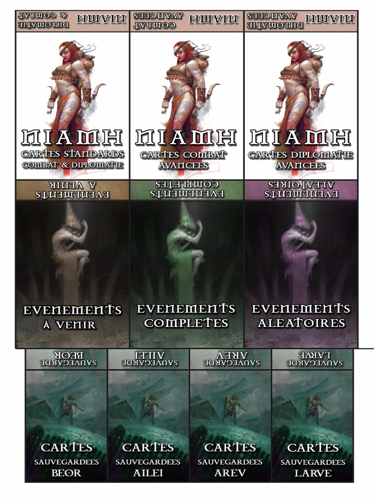 Tainted Grail - Separateurs-3 | PDF