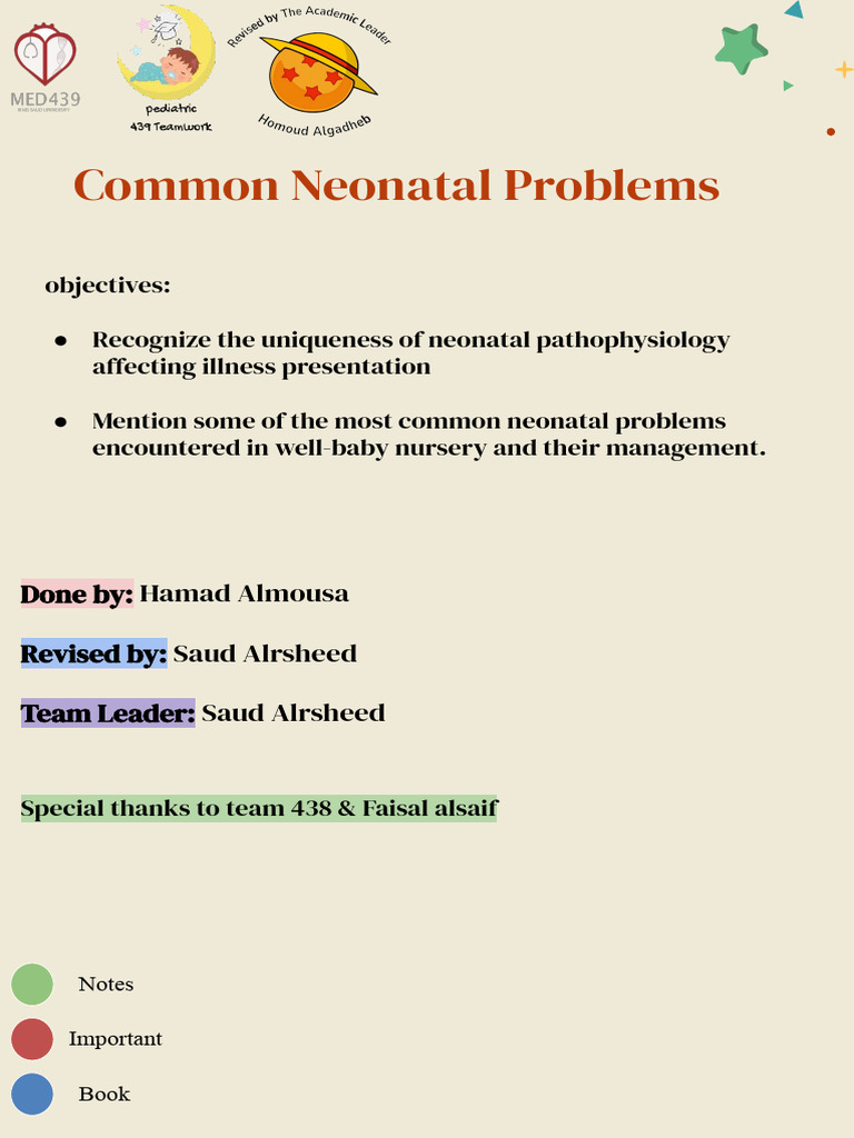 Common Neonatal Problems. DRm8 | PDF | Respiratory System | Medical ...