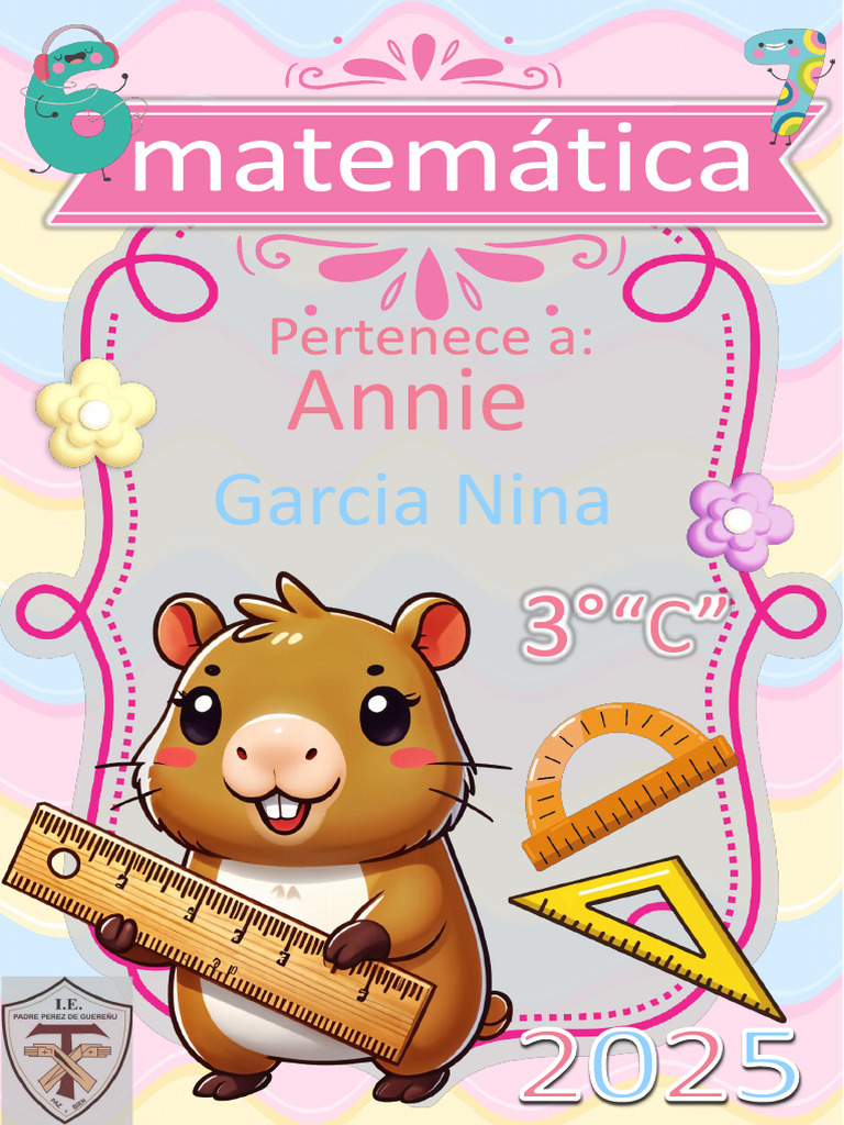Capibara Matematica2 Caratula Girl | PDF