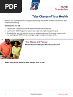 VA Weight Management MOVE Orientation Handout | PDF | Weight Management ...