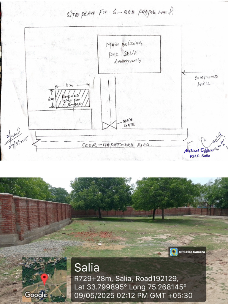 PHC Salia 6-Bed Site Plan | PDF