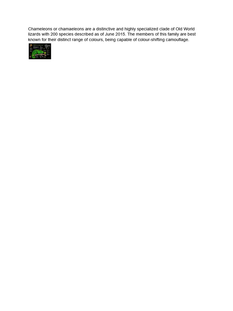 Chameleon | PDF