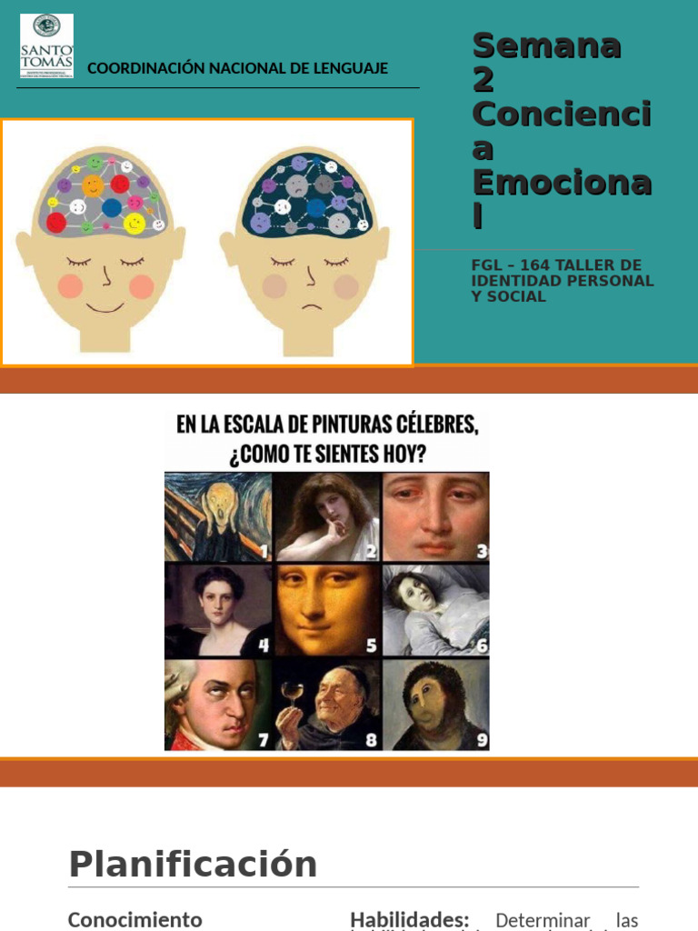 1 - 2 - Pres - Conciencia Emocional Modificado | PDF | Las emociones | Amor