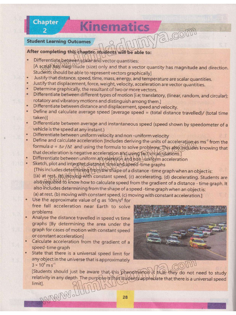 9th Physics Chapter 2 | PDF