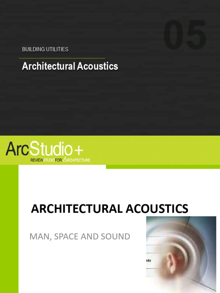 Architectural Acoustics Essentials | PDF | Sound | Pitch (Music)
