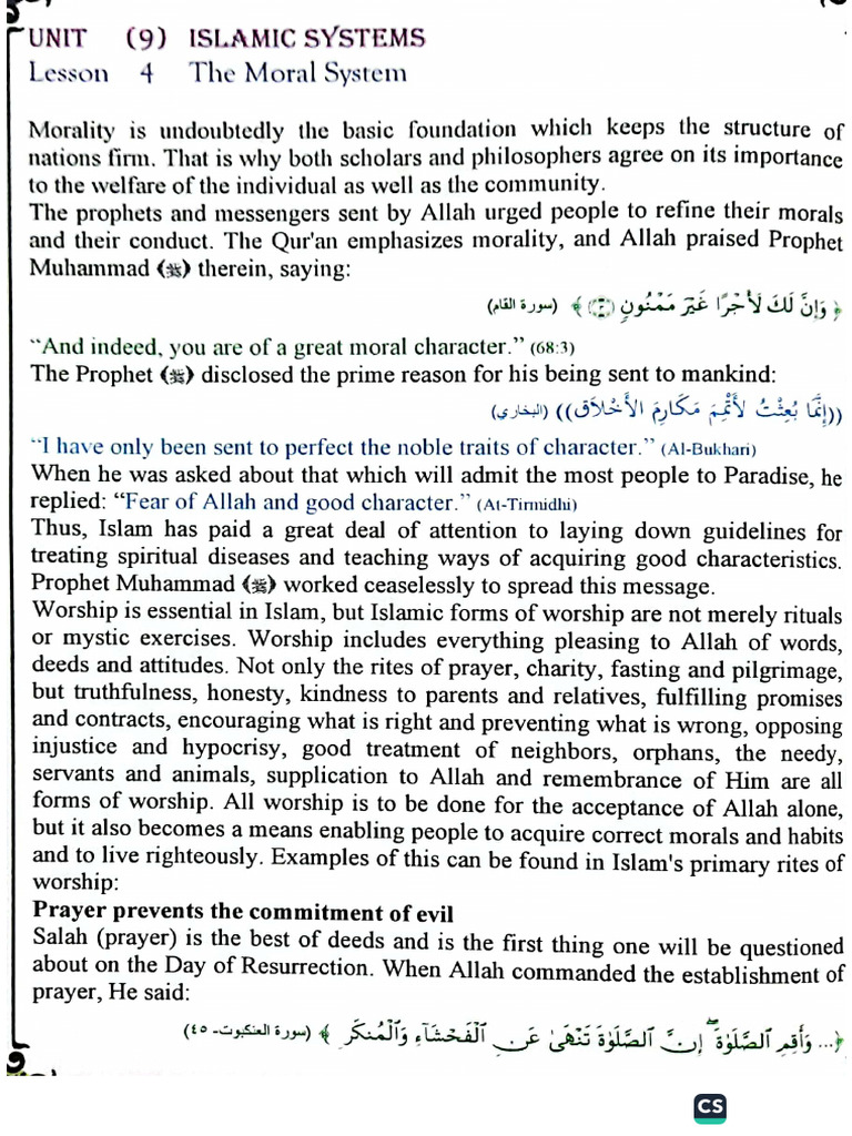 The Moral System | PDF